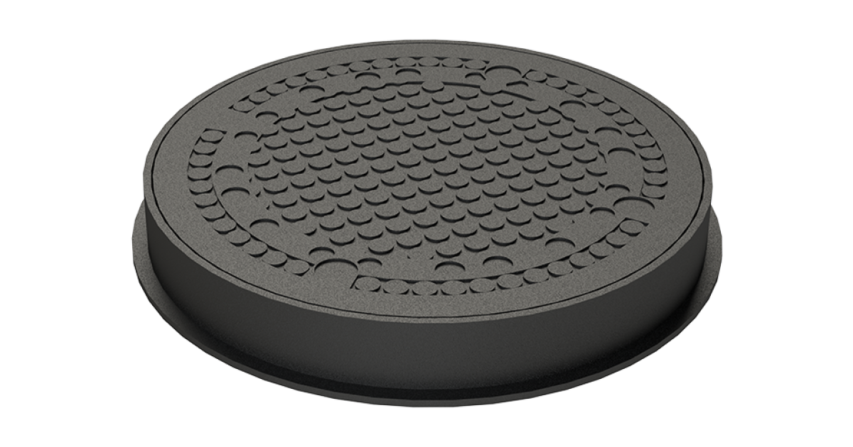 MEITOP DN610/750, E600 Stationary type round frame and cover