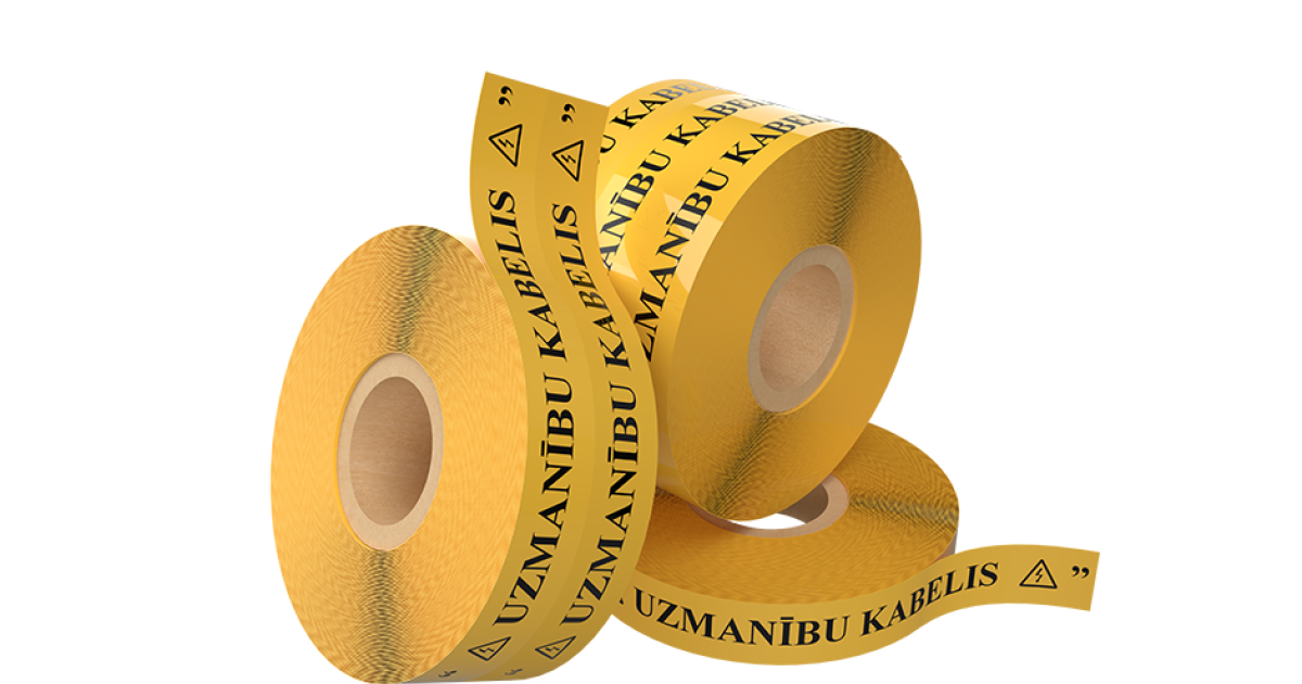Cable warning tape Trench-line cable warning tape