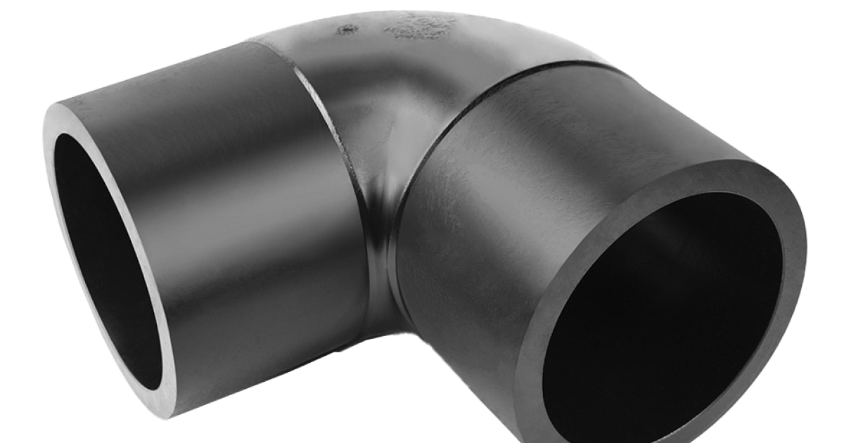 Spigot elbow 90° Butt-fusion fitting PE100-RC