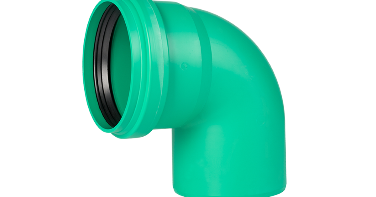 Elbow 15°, 30°, 45°, 67°, 87° (PP-MD) For smooth-wall pipes