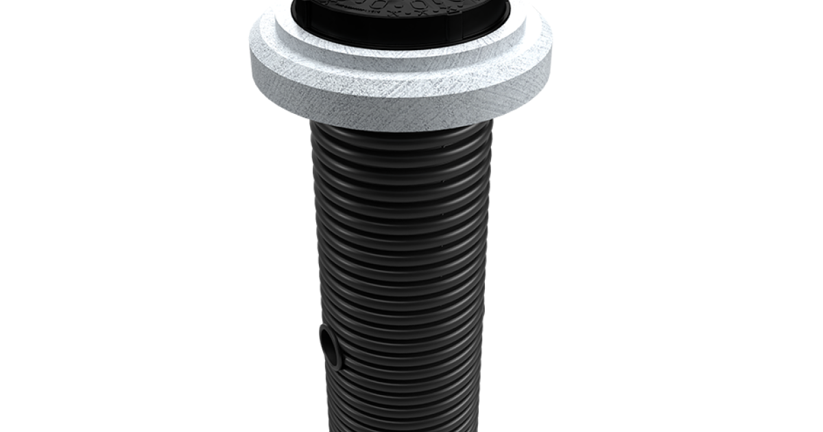 CSL 600D Drainage inspection chamber with sediment trap and cast iron cover