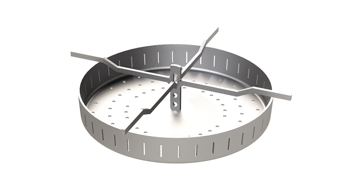 Steel debris bucket DN590 Steel debris bucket, DN 590 mm