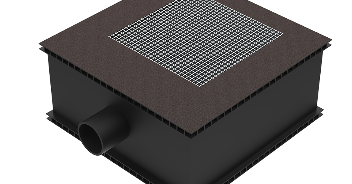 Rainwater sedimentation pit 1000 x 1000 mm