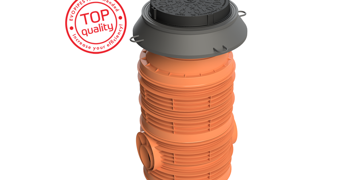 Nedstigningsbrunn CSL 800.630 Med formsprutade delar