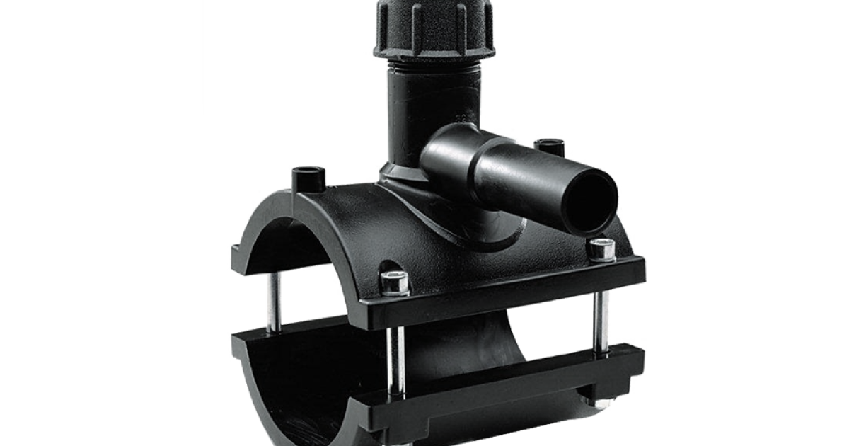 Branch saddle T-piece Electrofusion fitting