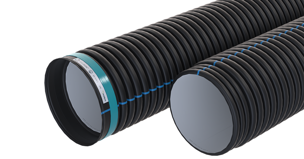 GIGAPIPE PE Gravity sewerage pipe, EN 13476-3 type B