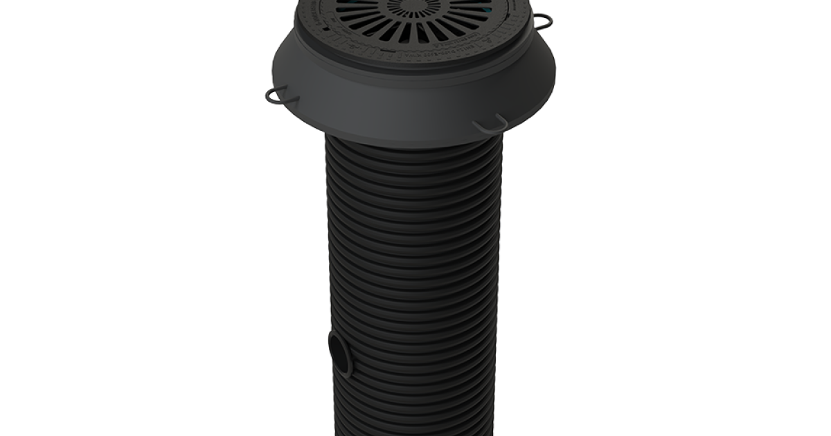 Gullies CRS 600 with self-leveling grate With cast iron cover (grate ...