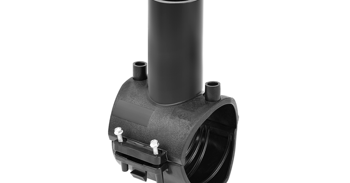 Electrofusion branch saddle Electrofusion fitting PE100-RC