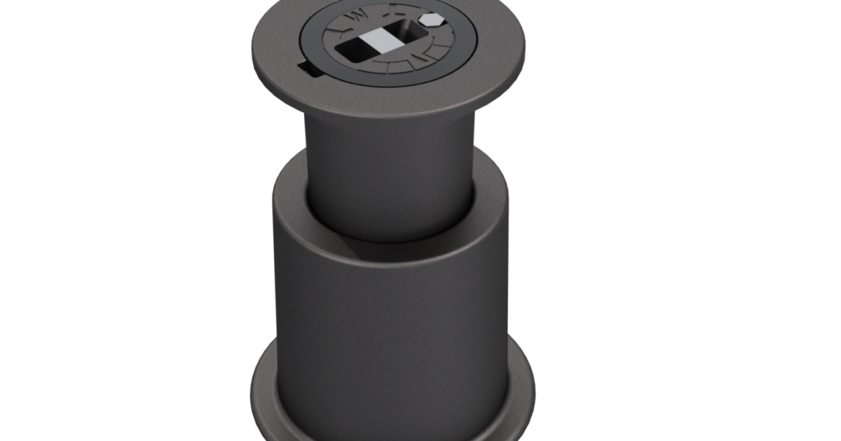 Surface box for tapping valves MEICAP-SN Self-leveling, DN 100 mm