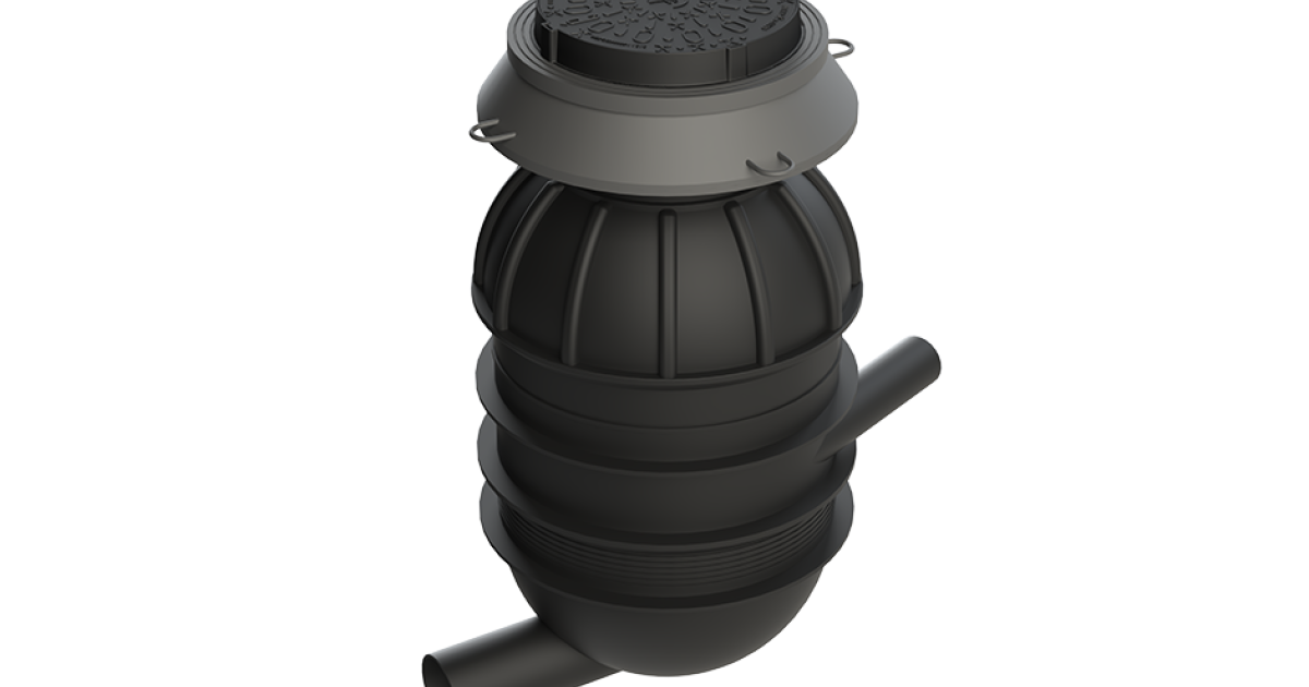 ECC 1000.625 Slėginių energijos slopinimo šuliniai Buitinėms ir lietaus ...