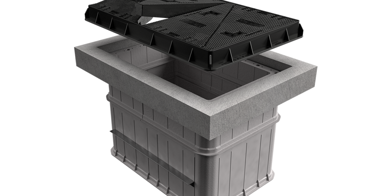 RADBOX 975/600 Modular cable connection chamber