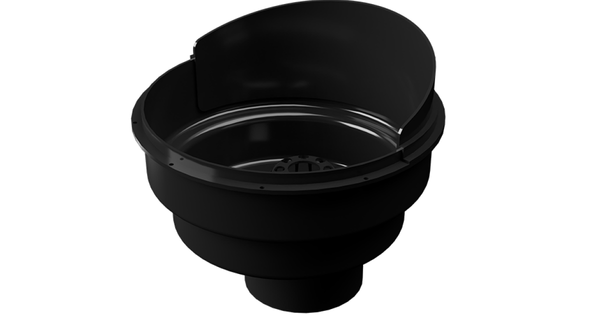 Round rainwater drain DN110 Stormwater drainage systems for buildings