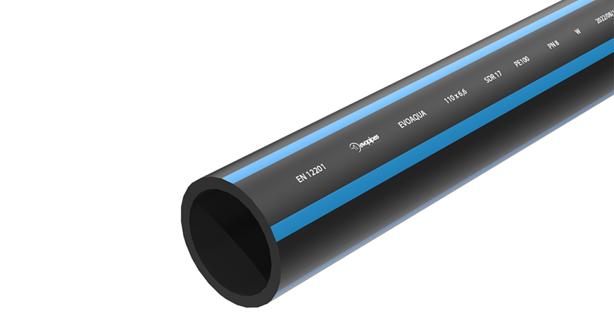 EVOAQUA PE100 Polyethylene (PE100) potable water pipes