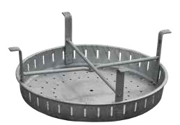 BUDALOCK-SN DN700, D400 Self-leveling round cover with hinge