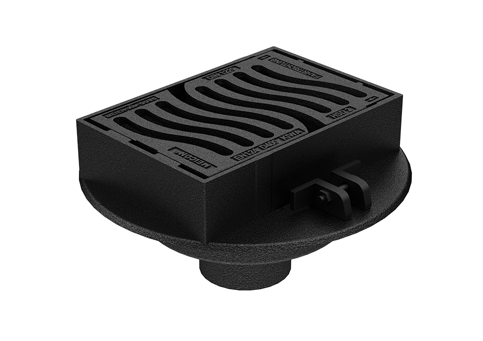 MEICON-N HSD 2 with vertical outlet Stationary-type grille 300x450 with ...