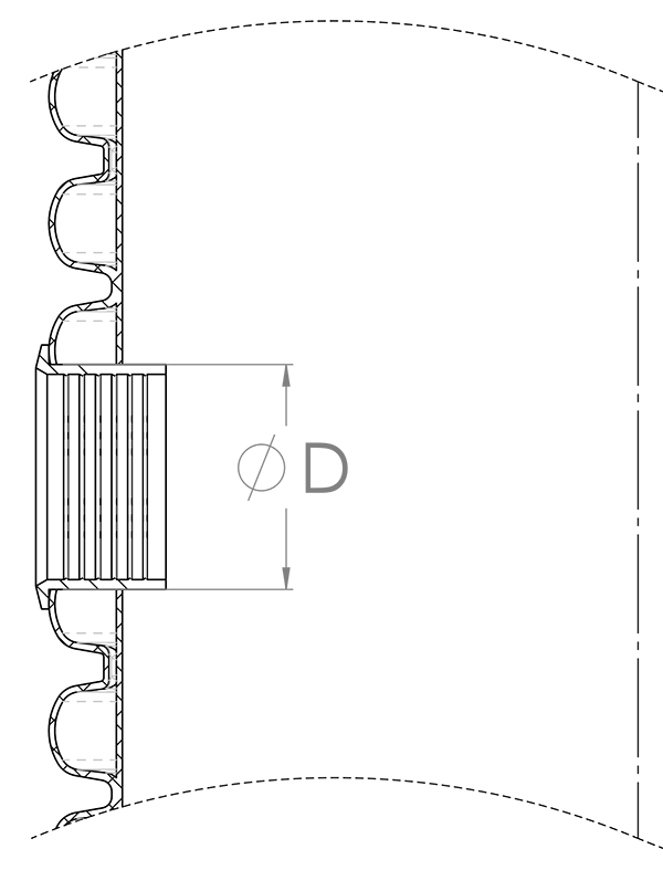 Chamber shaft connection seal Connection seal for additional ...