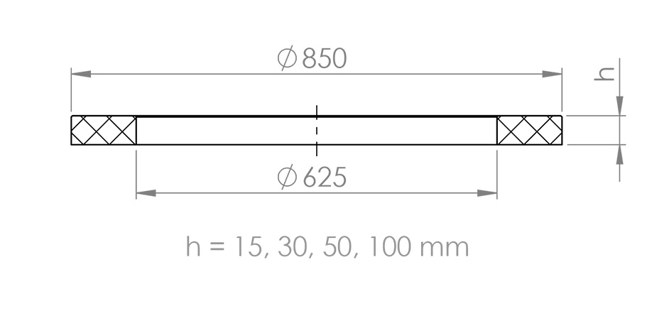 T1/620 Height-adjustment ring