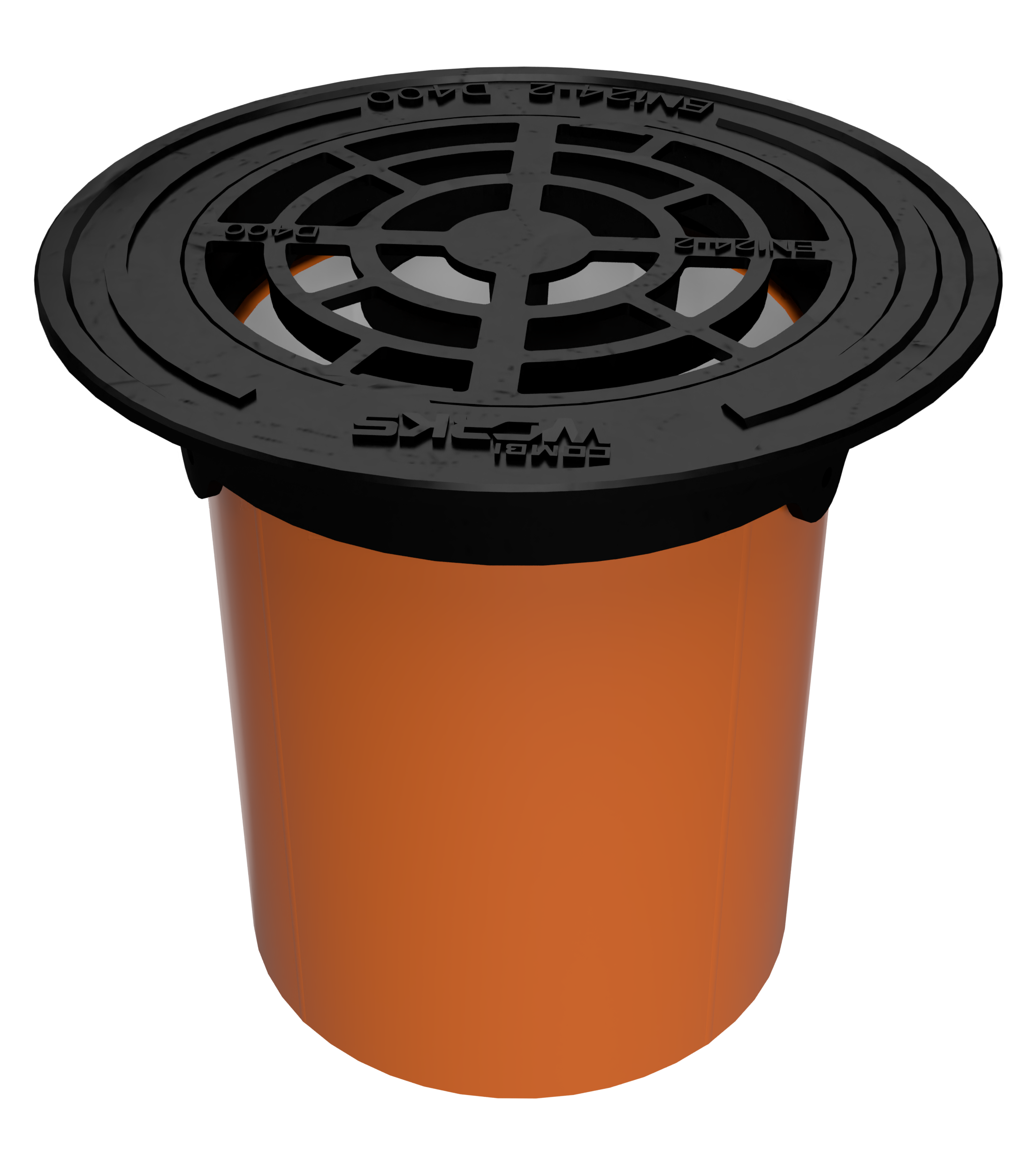 Gullies DN 400.315 With telescopic pipe and round or square grate D400