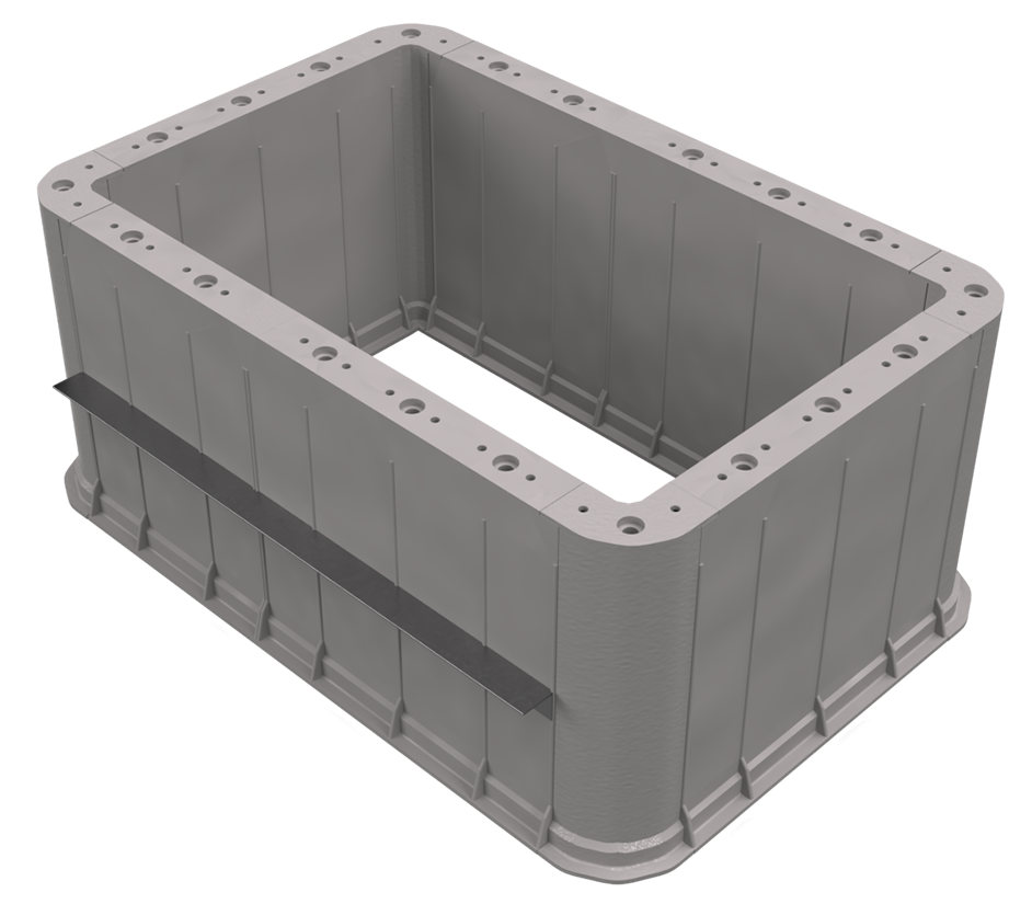 RADBOX 975/600 Modular cable connection chamber