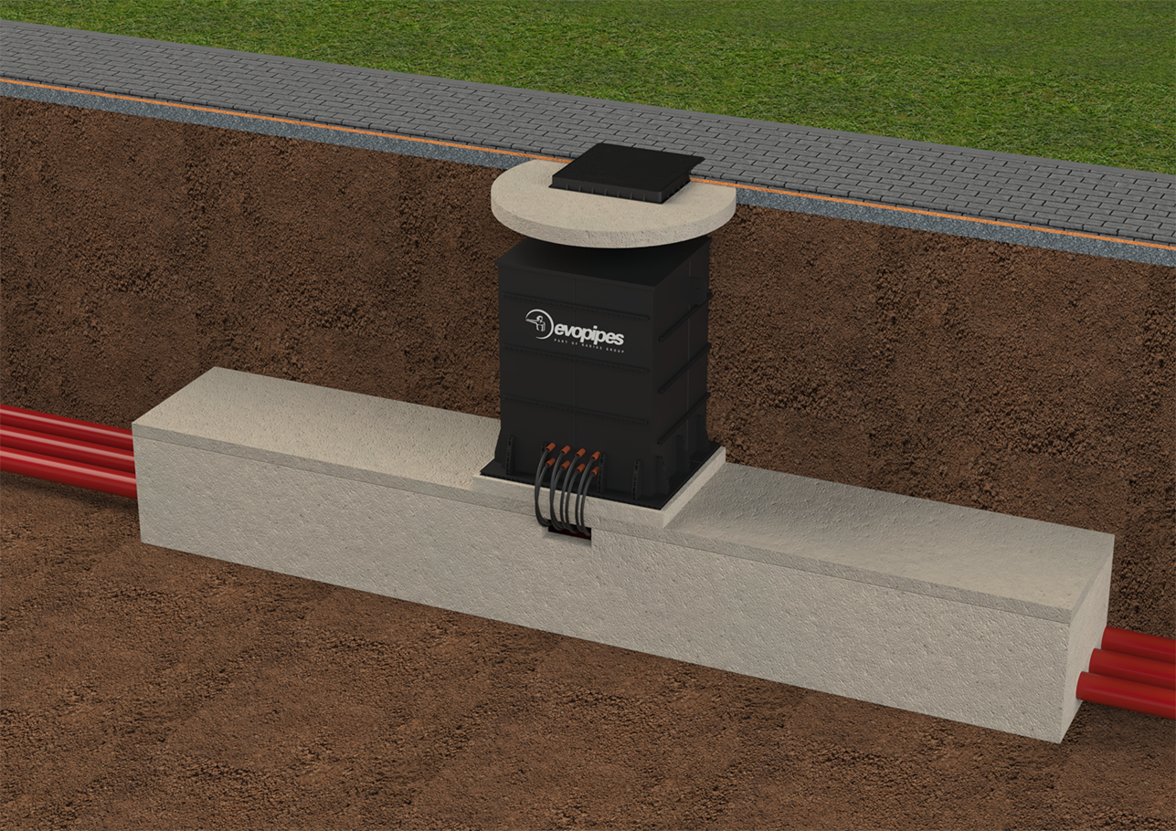 Hermetic cable chamber Suitable for cable connection and equipment ...