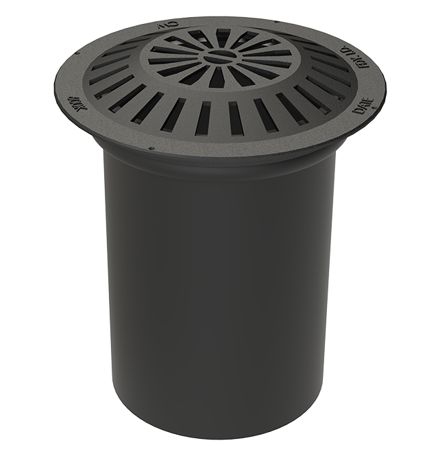 Dome grate for DN/ID 600 gully, A15 Cast iron dome grate DN600 with DN ...