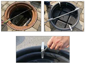 Odor filter Odor filter for cast iron covers, DN600