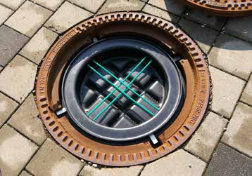 Odor filter Odor filter for cast iron covers, DN600