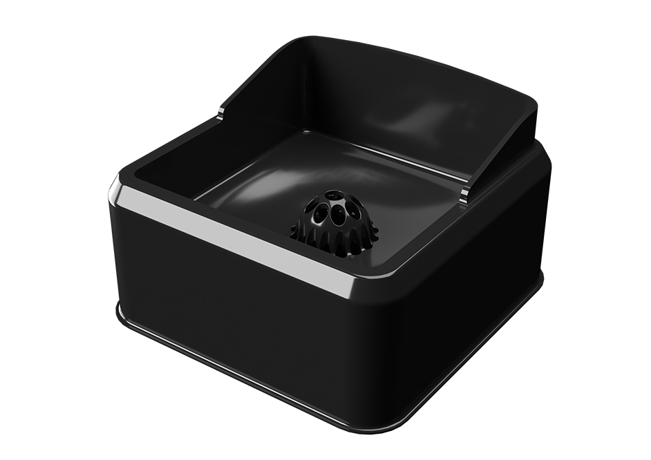 Square rainwater drain 315/110 Stormwater drainage systems for buildings