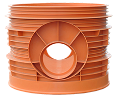 Manhole CSL 800.630 With corrugated pipe shaft